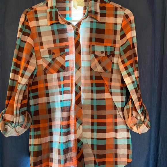 Tops | Fall Plaid Shirt | Poshmark